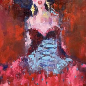 Canadian oil painter Angela Morgan