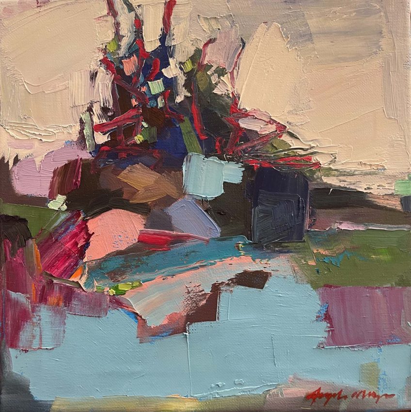 Canadian oil painter Angela Morgan