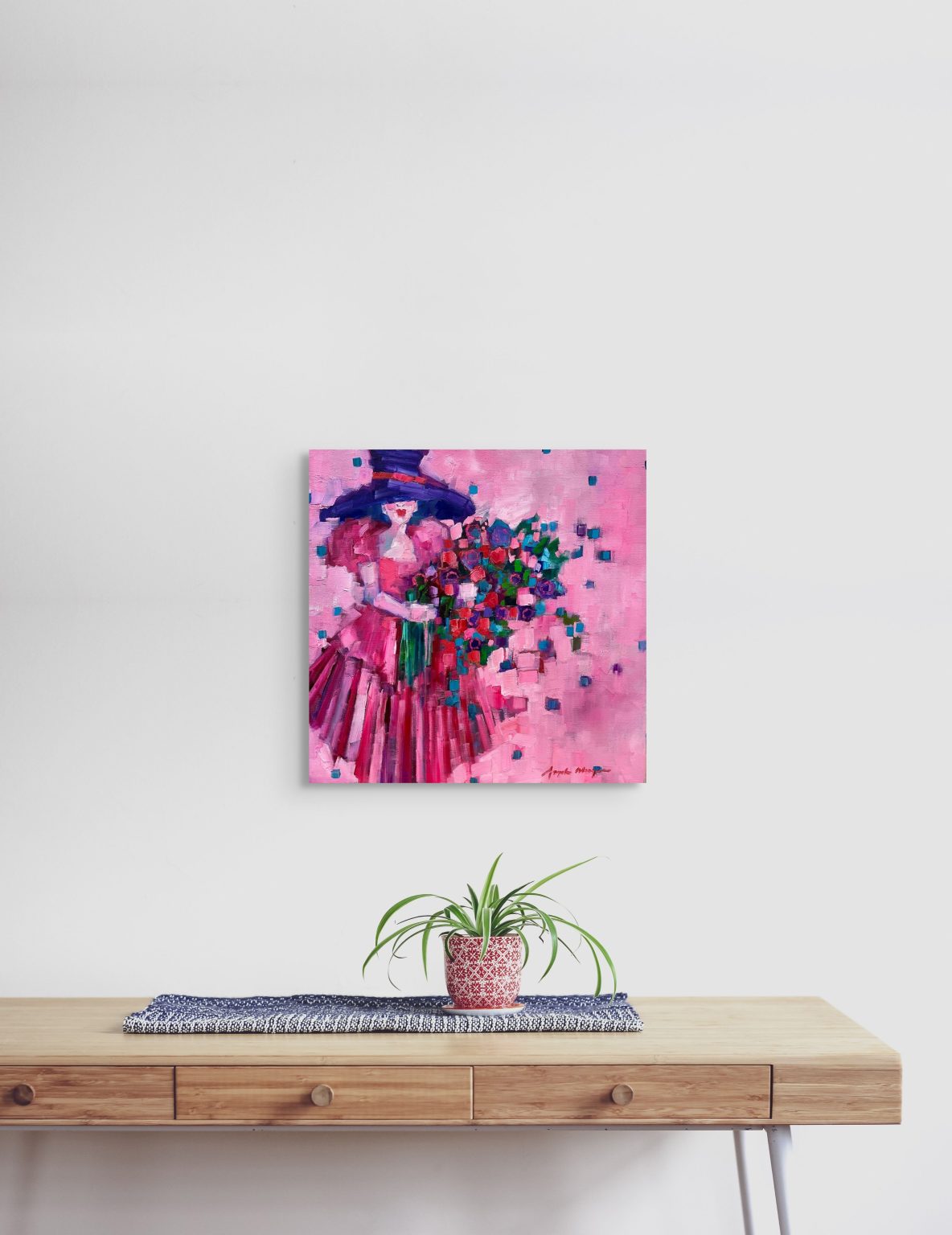 Canadian oil painter Angela Morgan