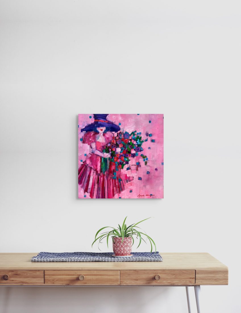 Canadian oil painter Angela Morgan