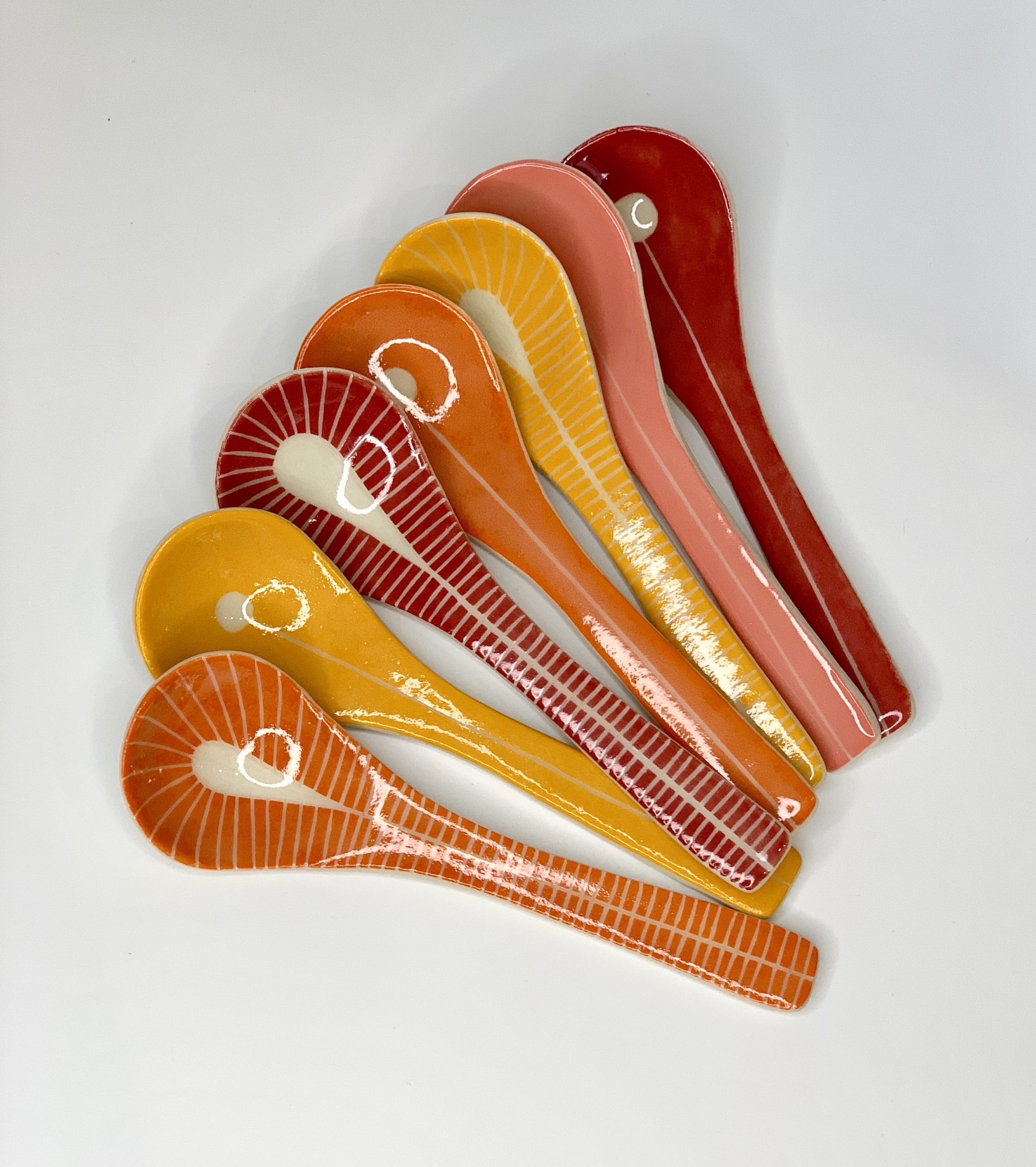 Lori's Teaspoons Warm Colours - H Squared Gallery