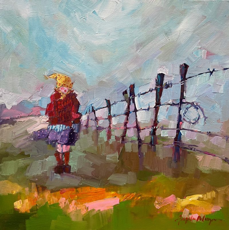 Canadian oil painter Angela Morgan